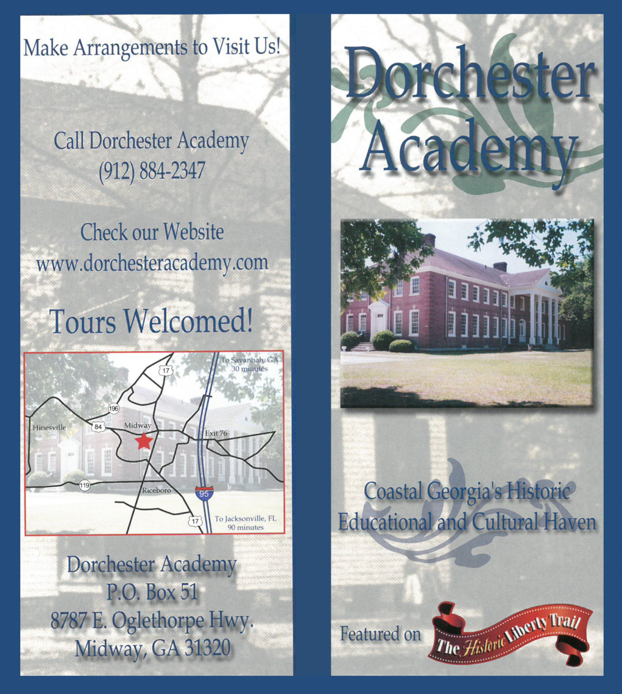 Dorchester Academy Brochure | Explore Georgia