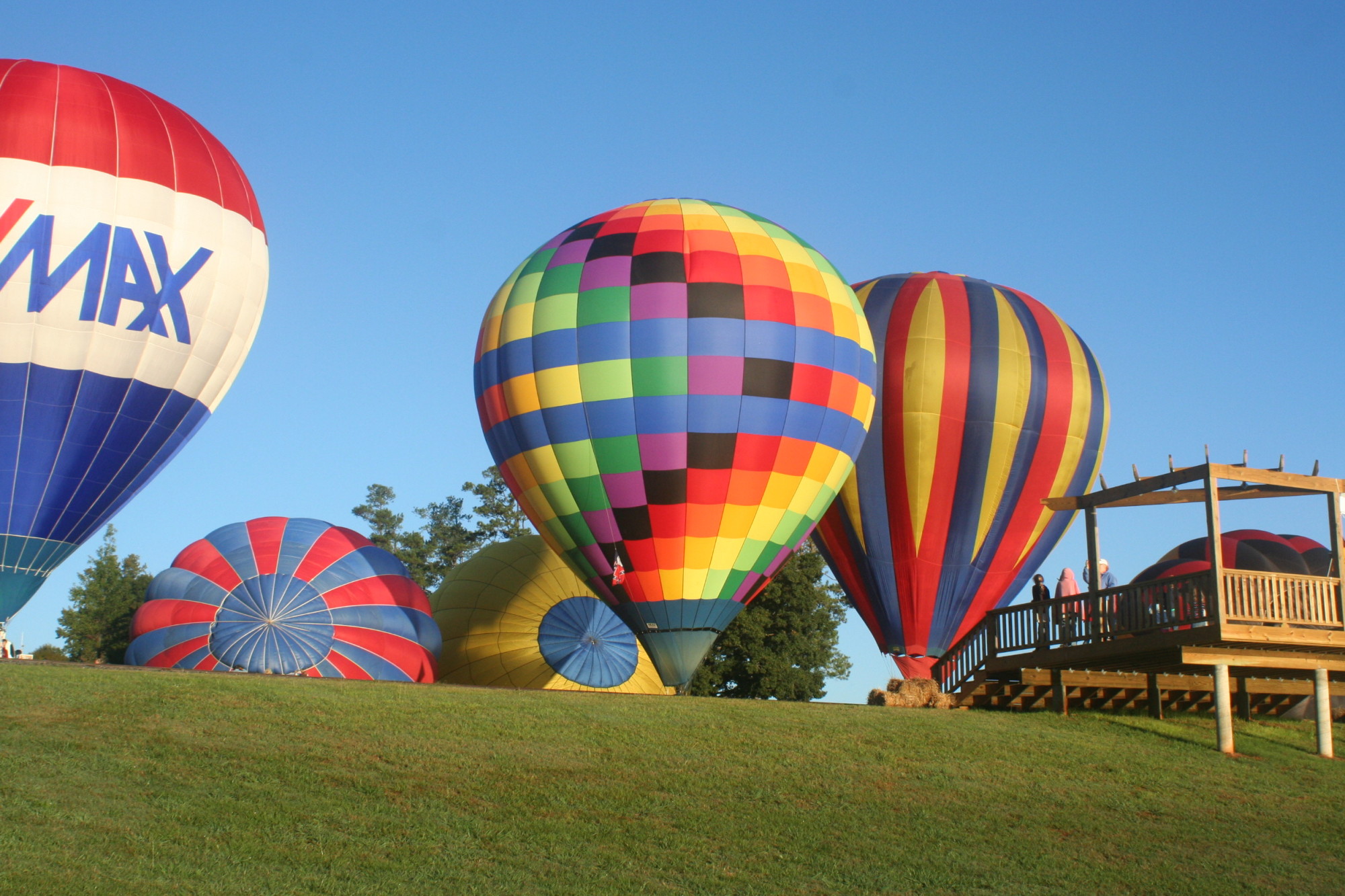 Spring Saturdays Down on the Farm: Up, Up, and Away Hot Air Balloon Day ...