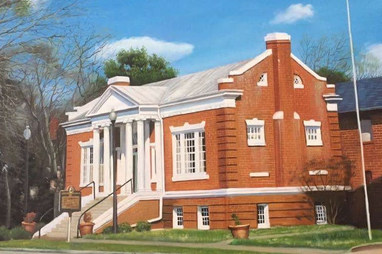 Dawson Carnegie Library | Explore Georgia