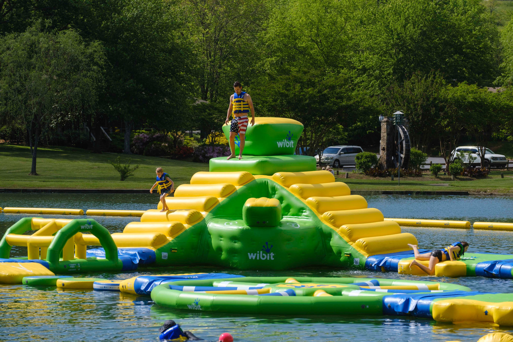 Inflatable Water Islands