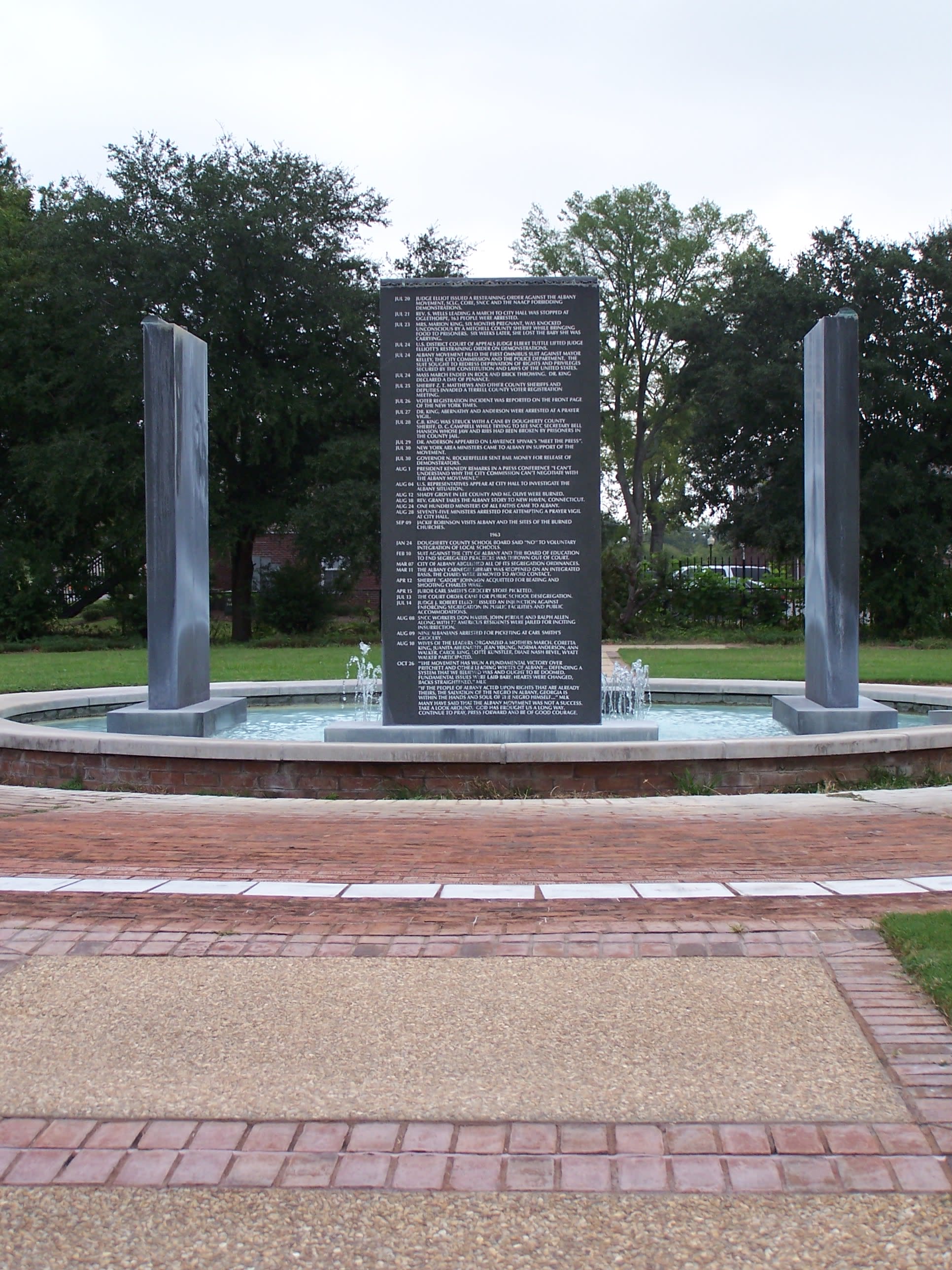 Albany Civil Rights Movement Memorial | Explore Georgia