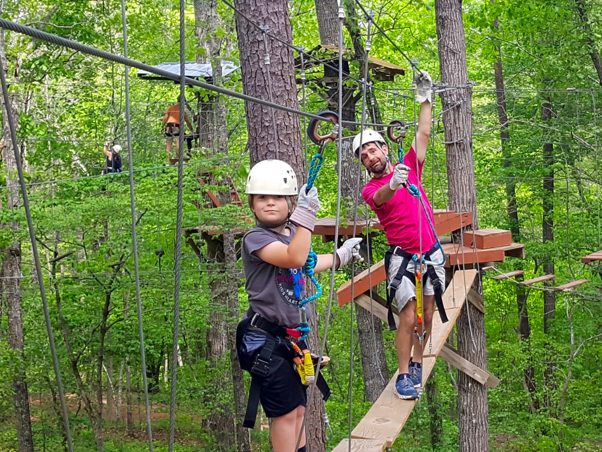 Crazy Squirrel Aerial Adventure at Historic Banning Mills | Explore Georgia