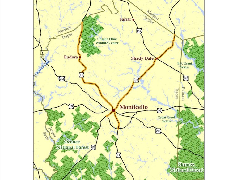 Monticello Crossroads Scenic Byway | Explore Georgia