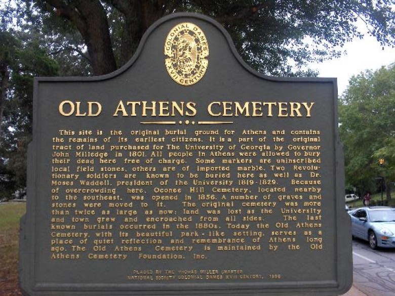 Old Athens Cemetery | Official Georgia Tourism & Travel Website ...