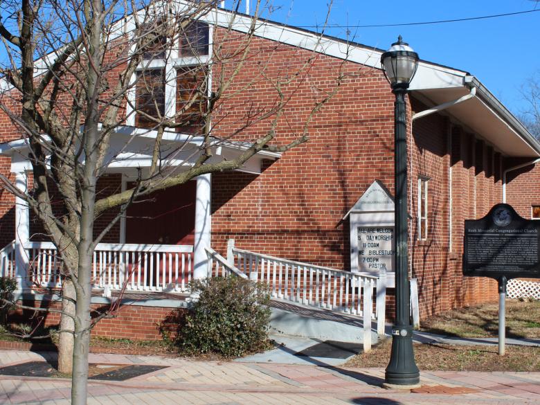 Rush Memorial Congregational Church Historical Marker | Explore Georgia