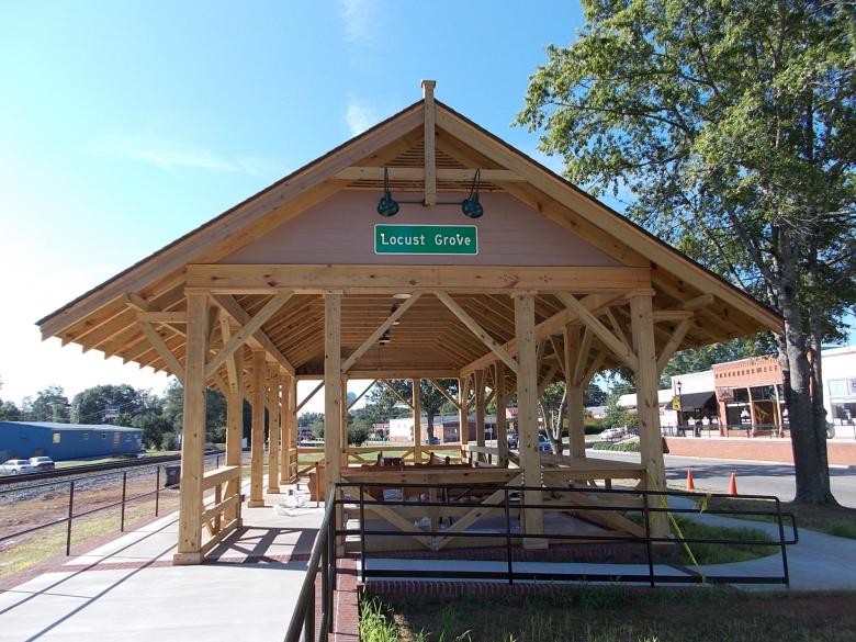Locust Grove Train Watching Platform | Official Georgia Tourism ...